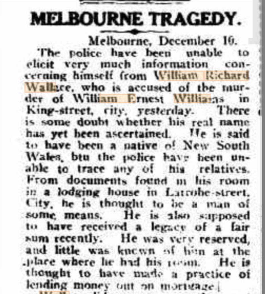 Who Was Wallace? | PROV
